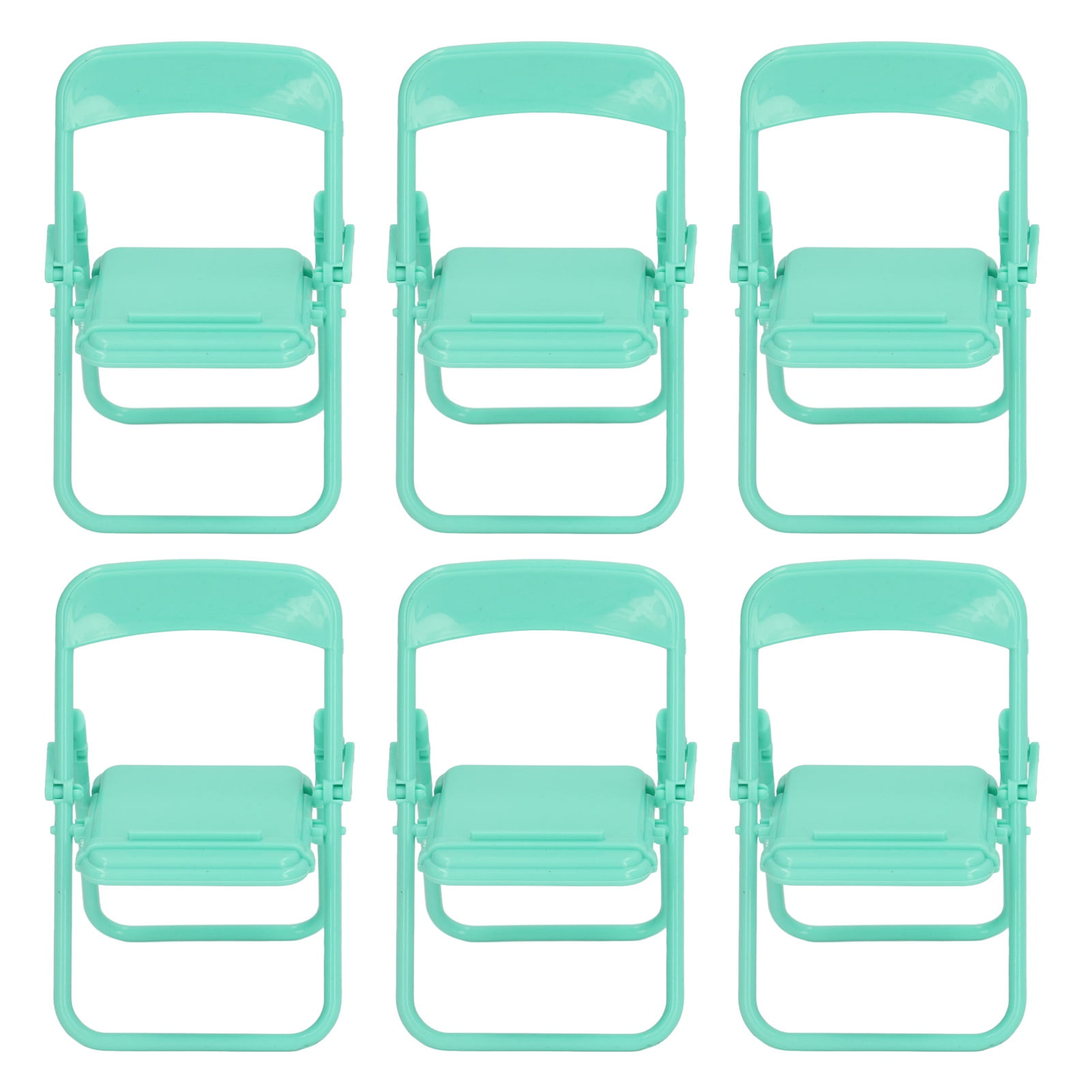 20pcs Mini Chair Shape Cell Phone Stand Foldable Triangular Phone ...