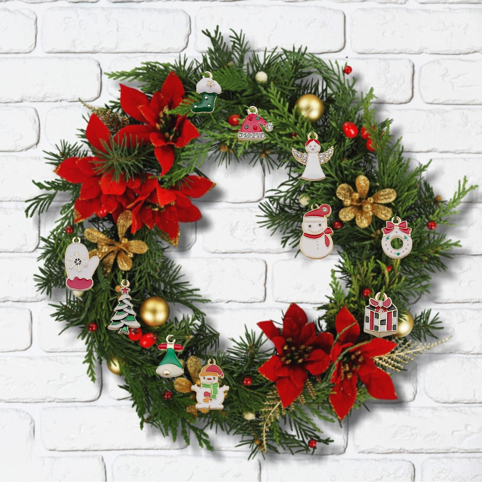 20pcs Mini Christmas Ornaments for Mini Tree Decorations Small ...