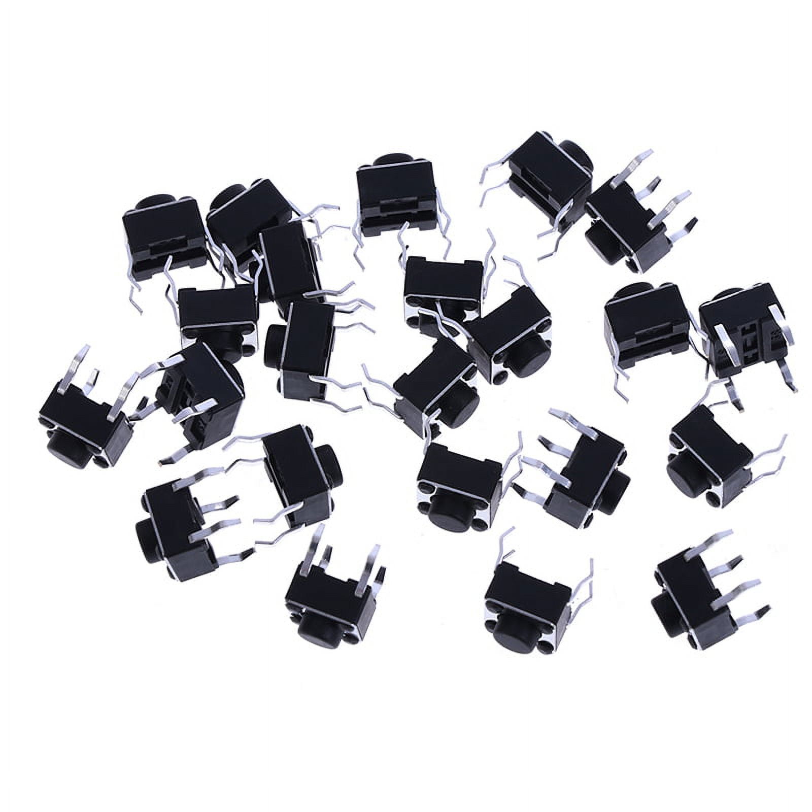 20pcs Mini Micro Momentary Tactile Push Button Switch 6*6*5mm 4 pin ON ...