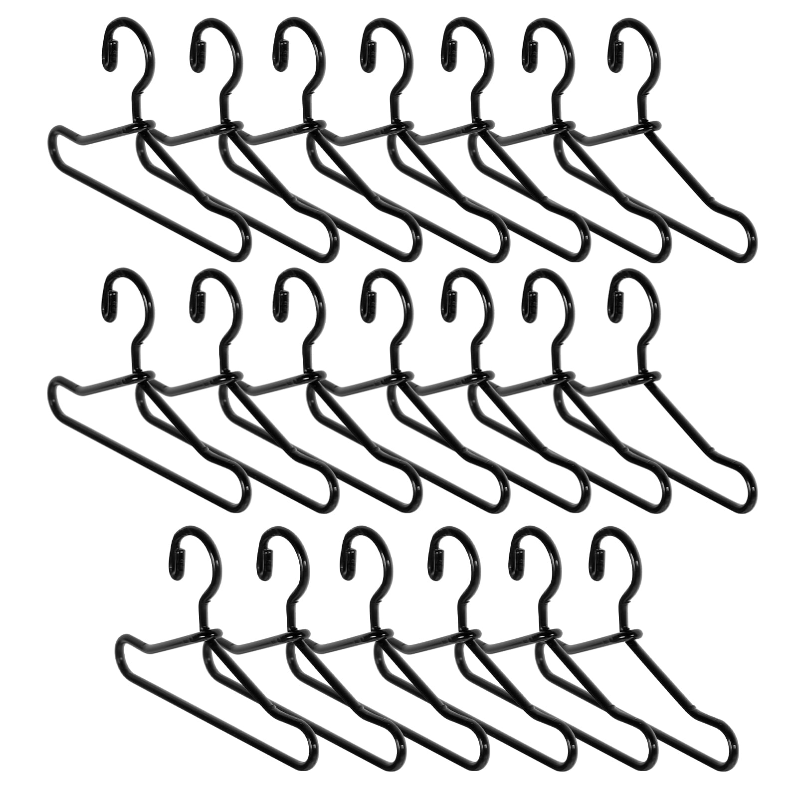 20pcs Miniature Hanger Doll Clothes Hangers Doll Garment Hangers Mini ...