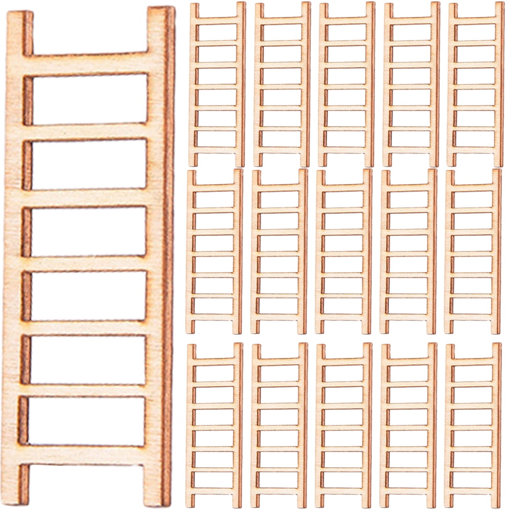 20pcs Miniature Ladders Mini Ladder Models Artificial Bonsai Ladders ...