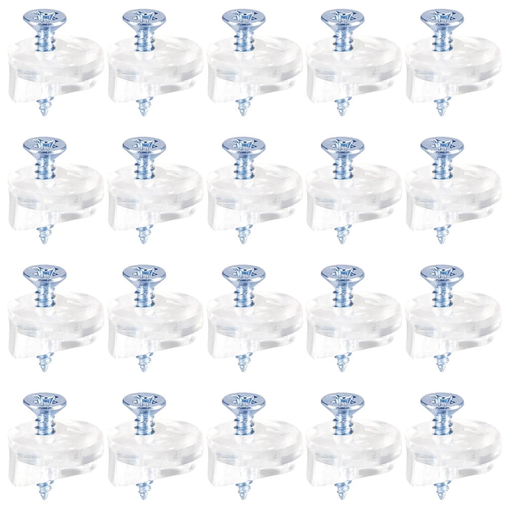 20pcs Mirror Mounting Clips Frameless Clips Glass Bracket Mounting ...