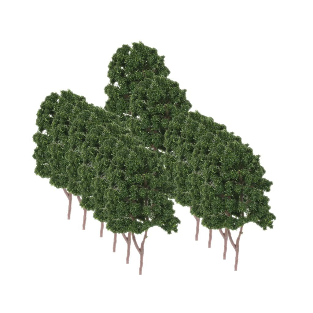 20pcs Model Trees 7cm for craft Wargame War Gaming Scenery or Building ...
