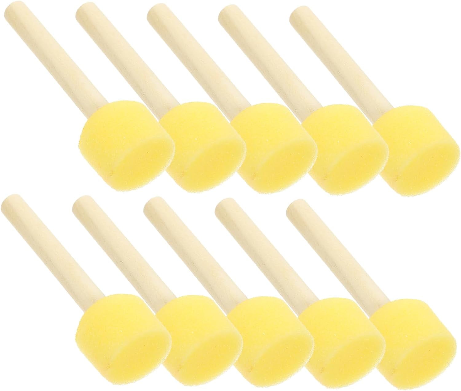 20pcs Mushroom Head Sponge Painting Paint Foam Paint Brushes Painting ...