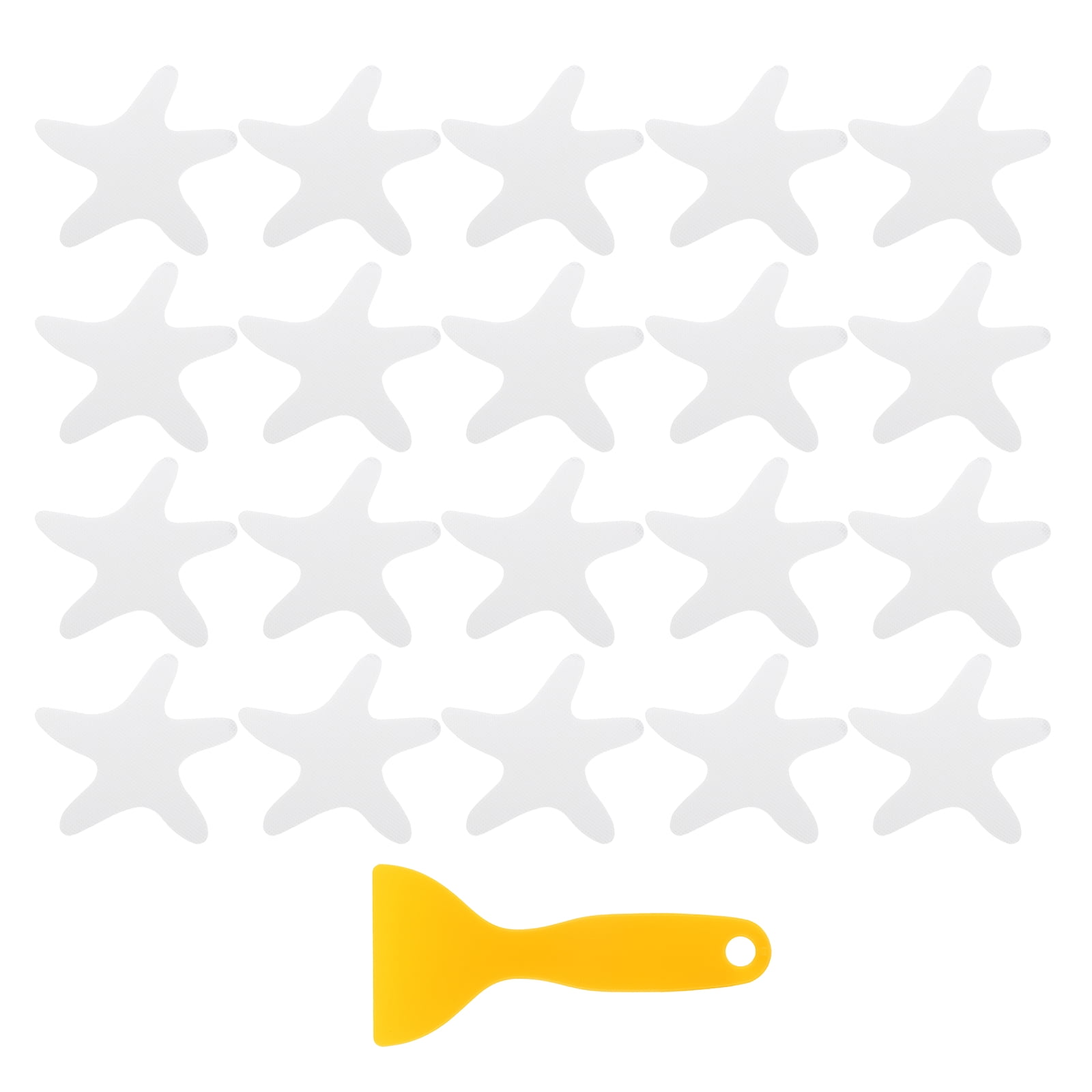20pcs Non-Slip Bathtub Stickers Safety Shower Stickers with Scraper for ...