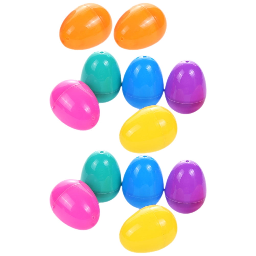 20pcs Openable Easter Eggs Fillable Plastic Easter Eggs Decorative ...