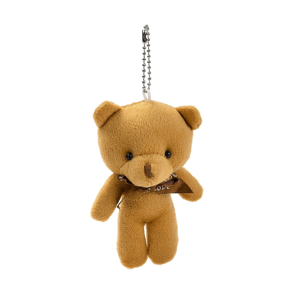 20pcs PP Cotton Mini Animal Plush Toys Bear Pendant Decoration with ...