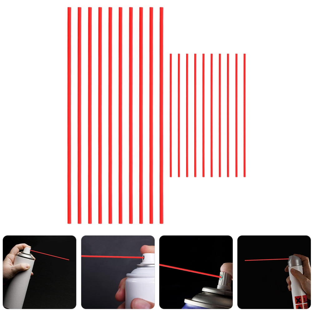 OUNONA Spray Can Extension Tube for Nozzles Plastic Red Easy ...