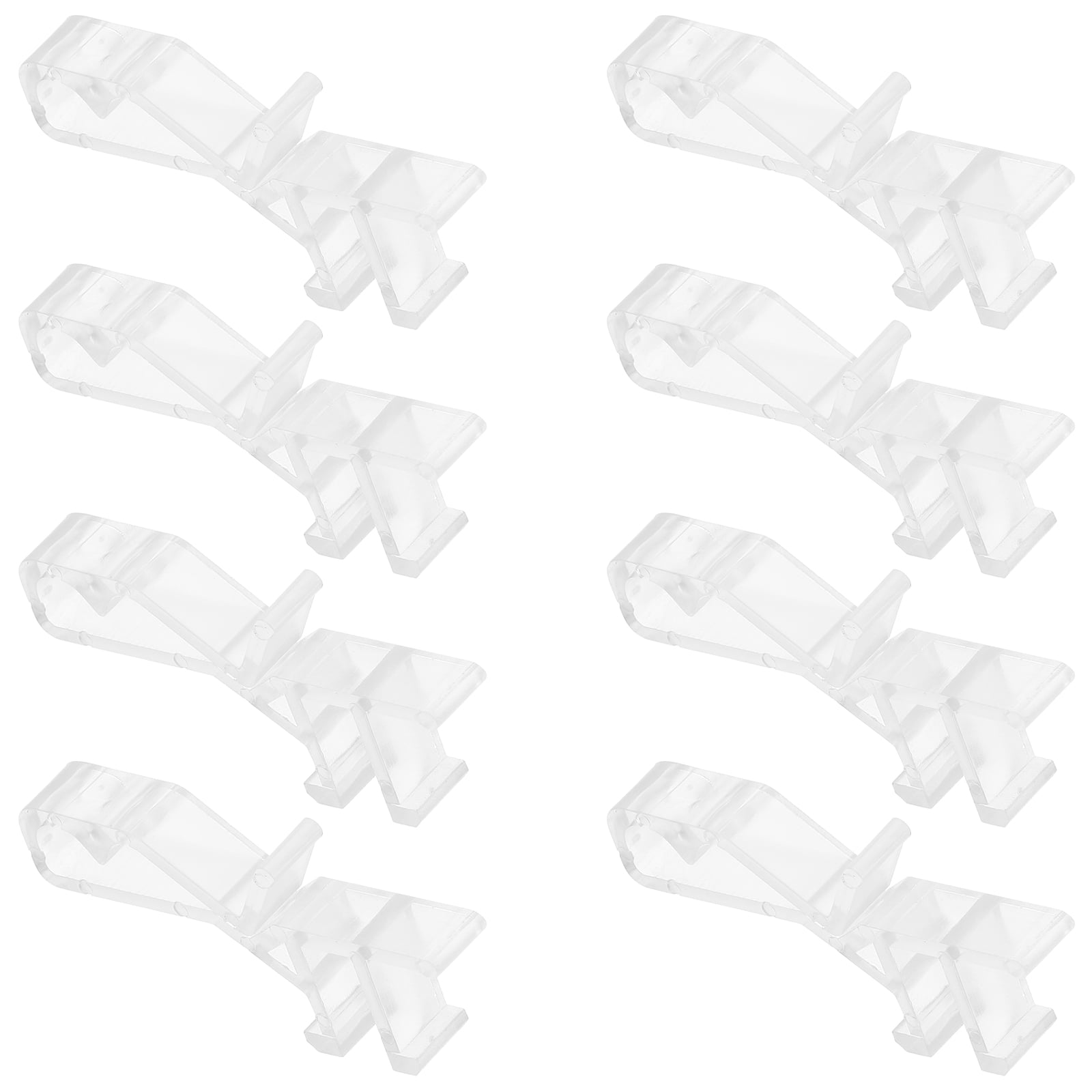 20pcs Plastic Valance Clips Indoor Curtain Clips Vertical Blind Curtain ...