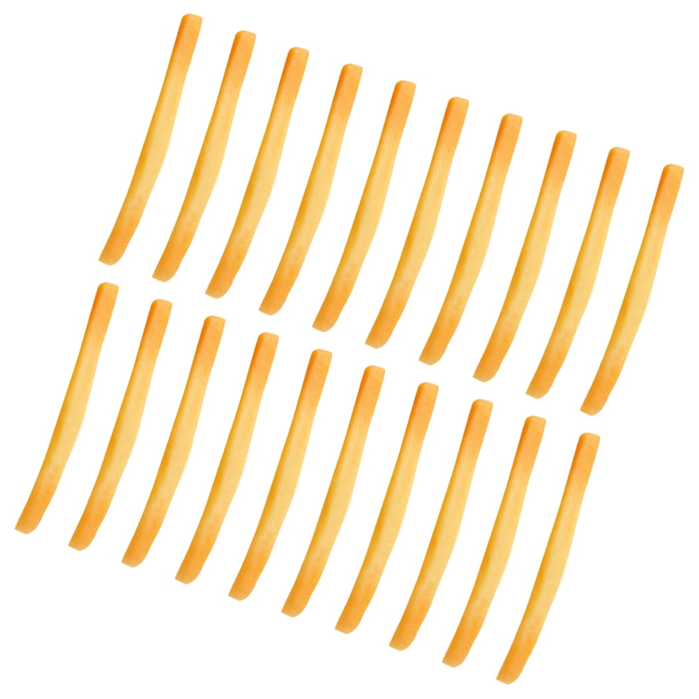 20pcs Realistic Fake French Fries Model Artificial Fast Food Simulation ...