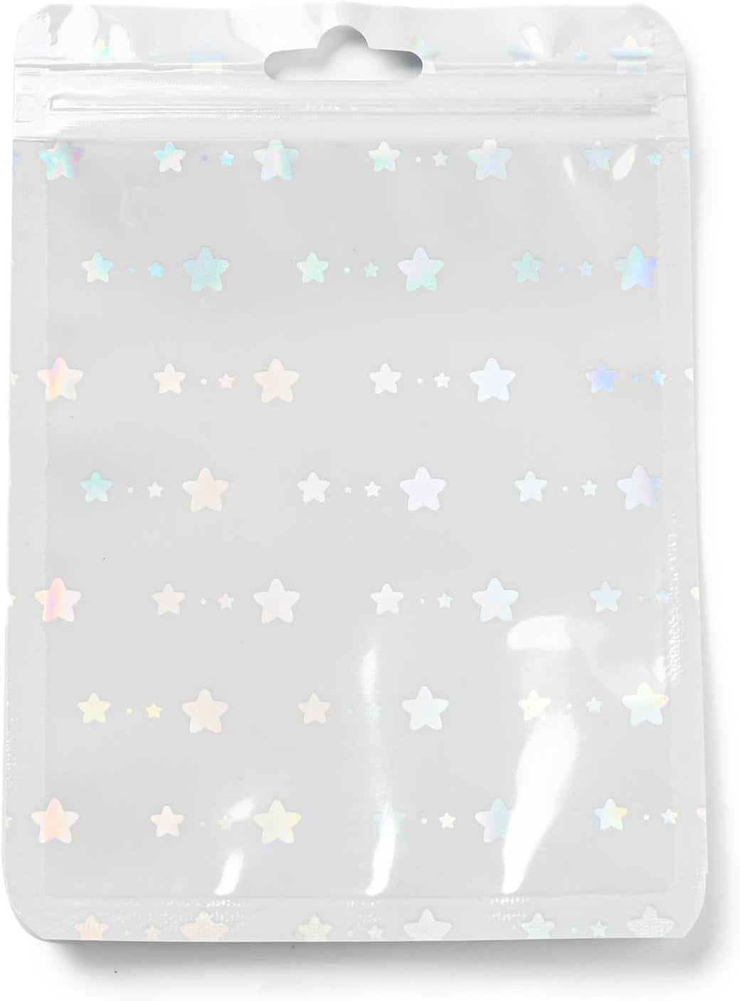 20pcs Rectangle Laser Plastic Yin-yang Zip Lock Gift Bags Self Sealing ...