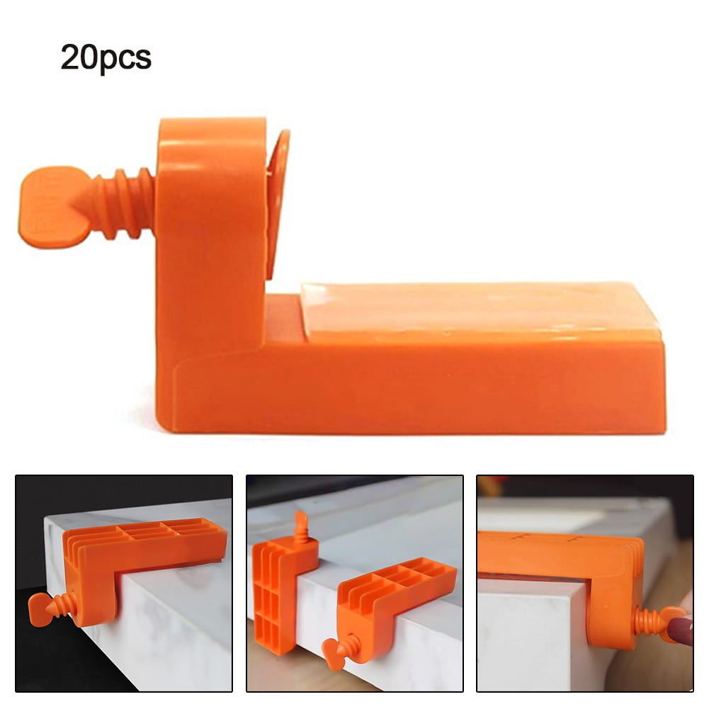 20pcs Right Angle Tile Leveling Clips Spacer for Fixing Laying ...