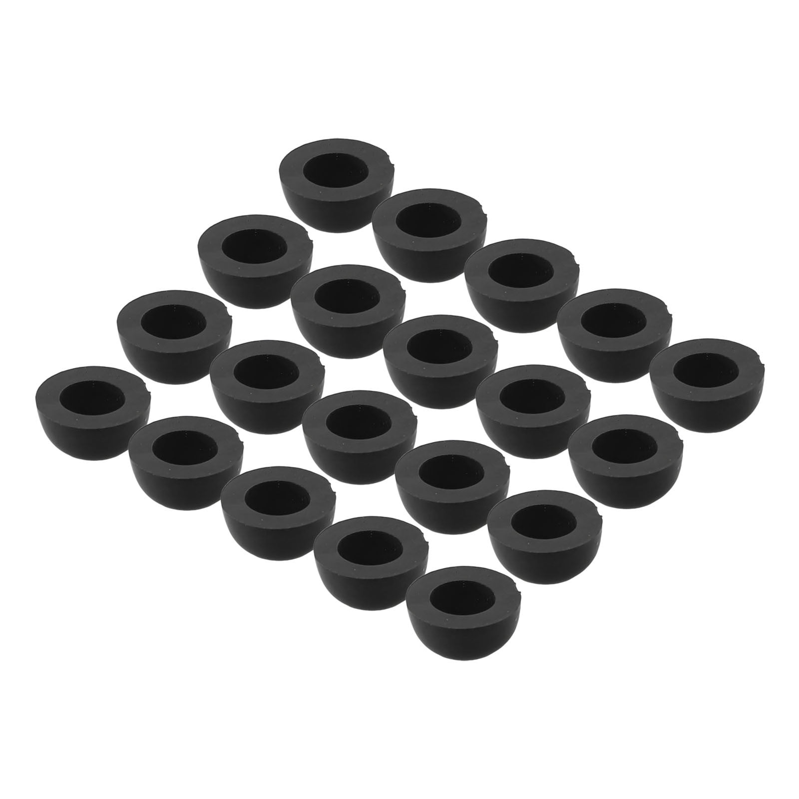 20pcs Rubber Bull Nose Rubber BBQ Bottle Gas Seal Dome Shaped O Ring ...
