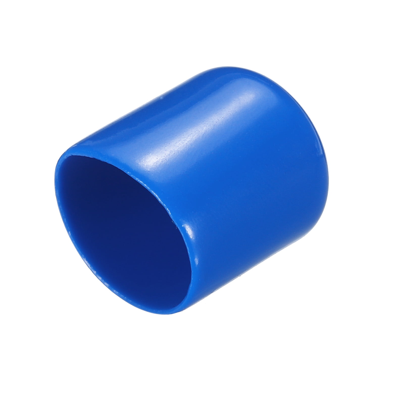20Pcs Rubber End Caps 17mm ID Vinyl Round Tube Bolt Cap Cover Screw ...