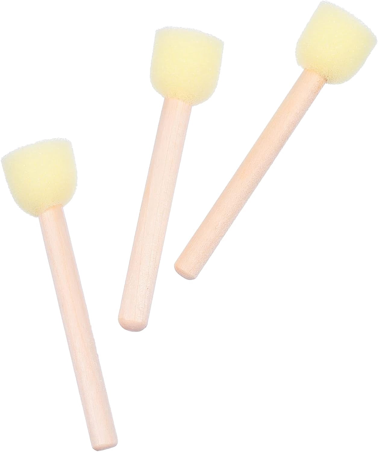20pcs Set Sponge Foam Brush Kids Tool Round Sponge Round Stencil Sponge ...