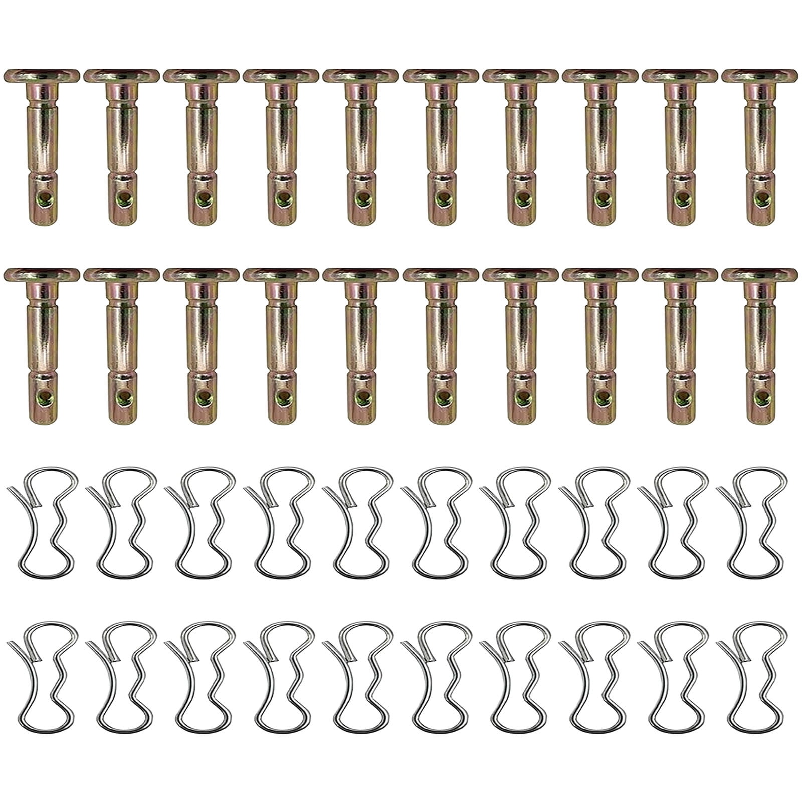20pcs Shear Pins and Cotter Pins Replacement Kit Fits, Troy-Bilt and ...