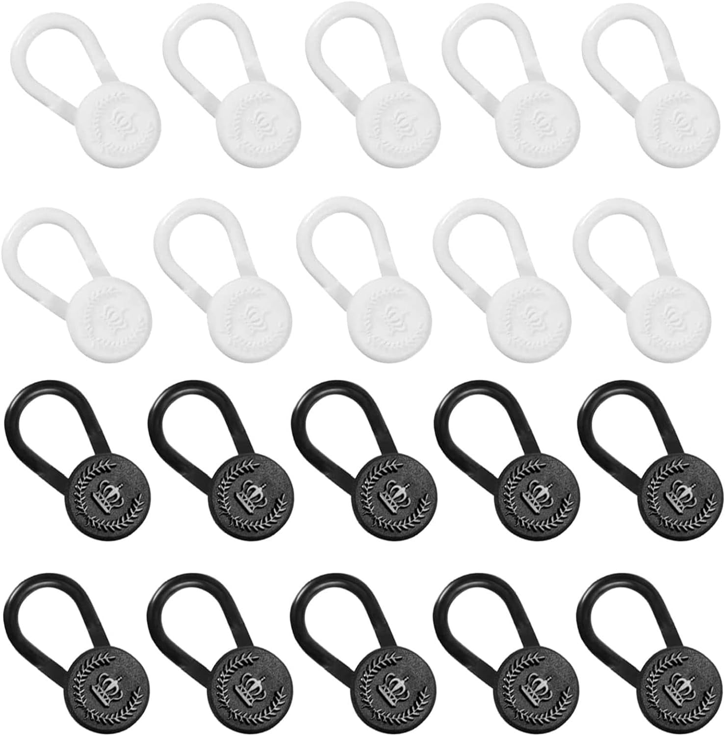 20pcs Shirt Collar Button Extender Neck Button Extender For Mens Dress ...