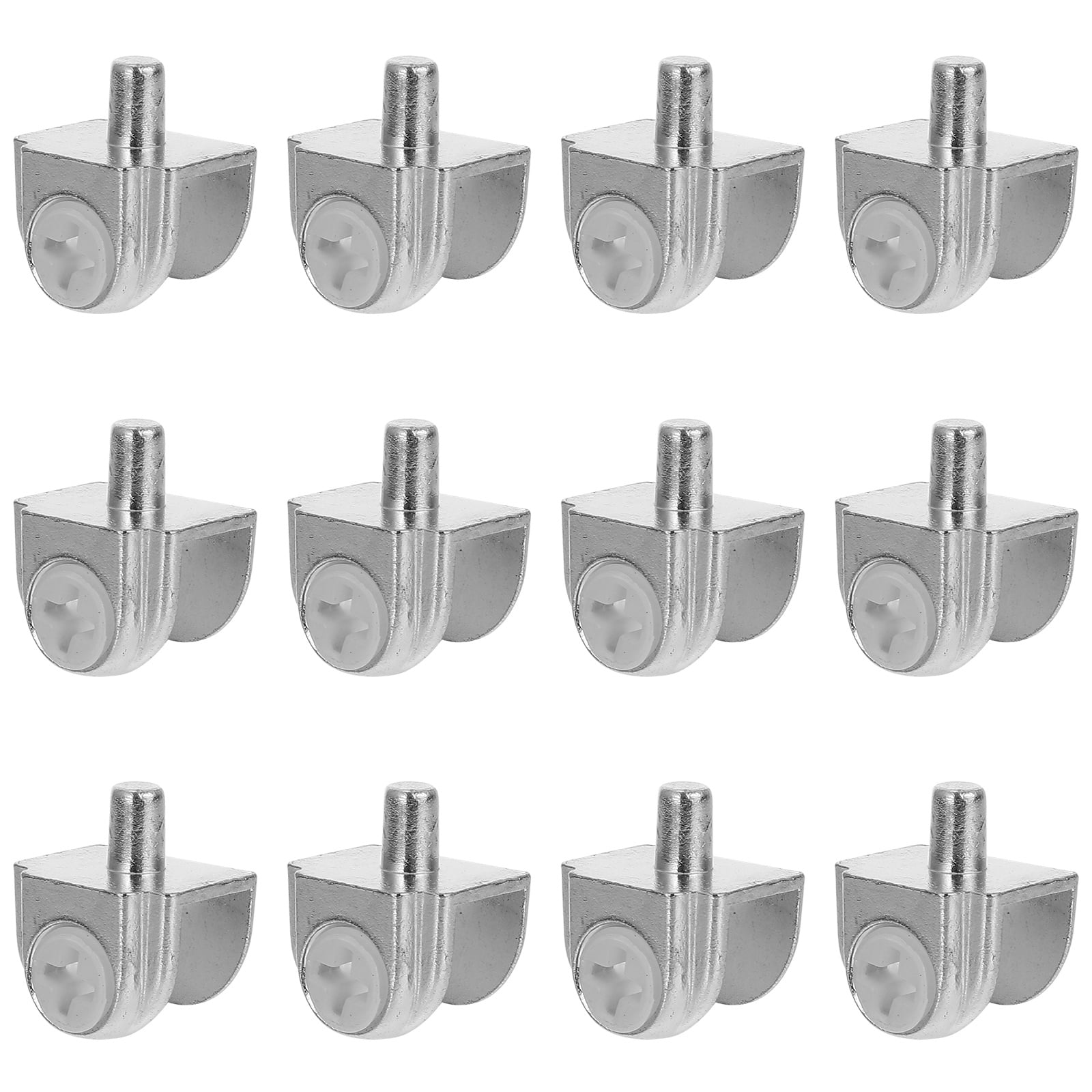 20pcs Shower Room Glass Clips Glass Partition Clip Glass Clamp Zinc Alloy Clip