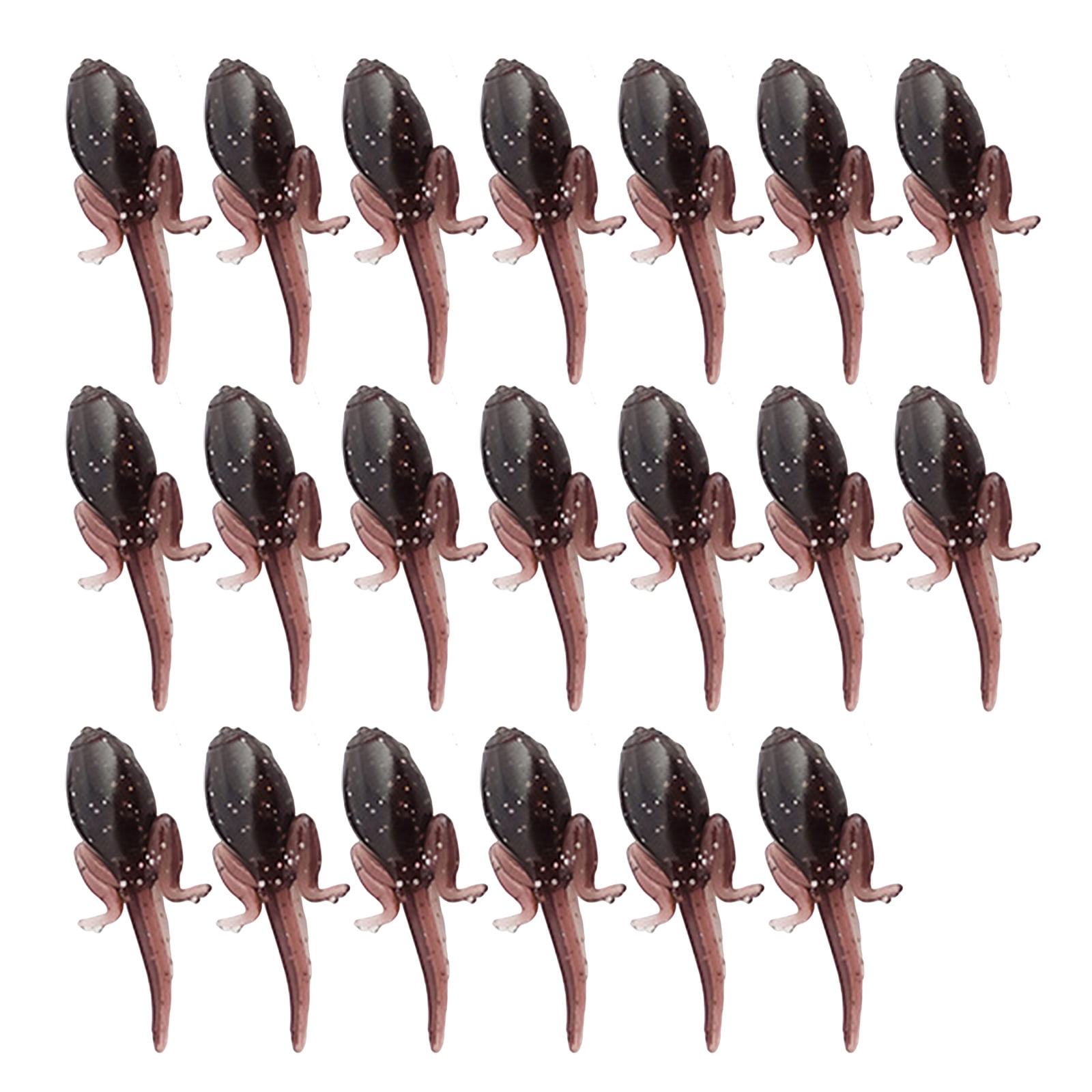 20pcs Simulation Baits Realistic Artificial Baits with Barbed Hook Tiny ...