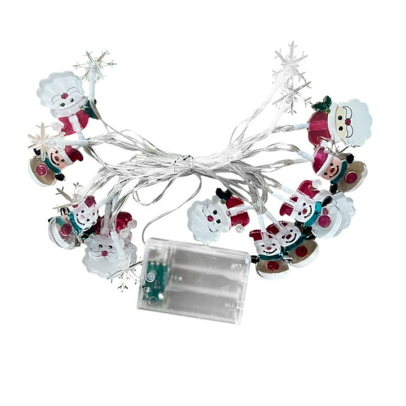 20pcs Snowman Light String Christmas Ball Light String Christmas Tree ...