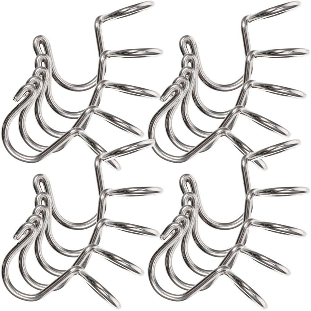 20pcs Stainless Steel Hanger Hooks Connection Hangers Extender Hooks ...