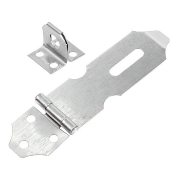 Heavy Duty Door Hasp with Turning Padlock Eye Mount, Stainless Steel ...