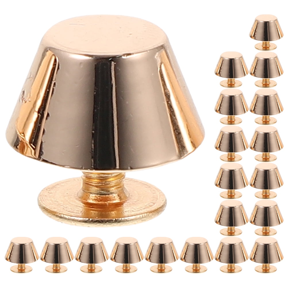 20pcs Stud Bag Feet Replacement Zinc Alloy Purse Bottom Feet Purse Feet ...