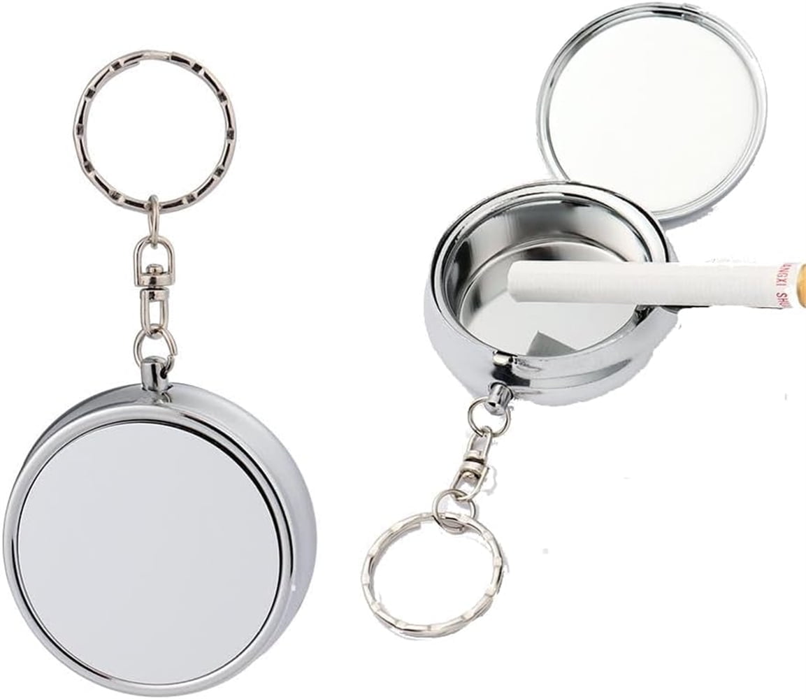 20pcs Sublimation Blank Portable Pocket Ashtray/Vehicle Cigarette ...