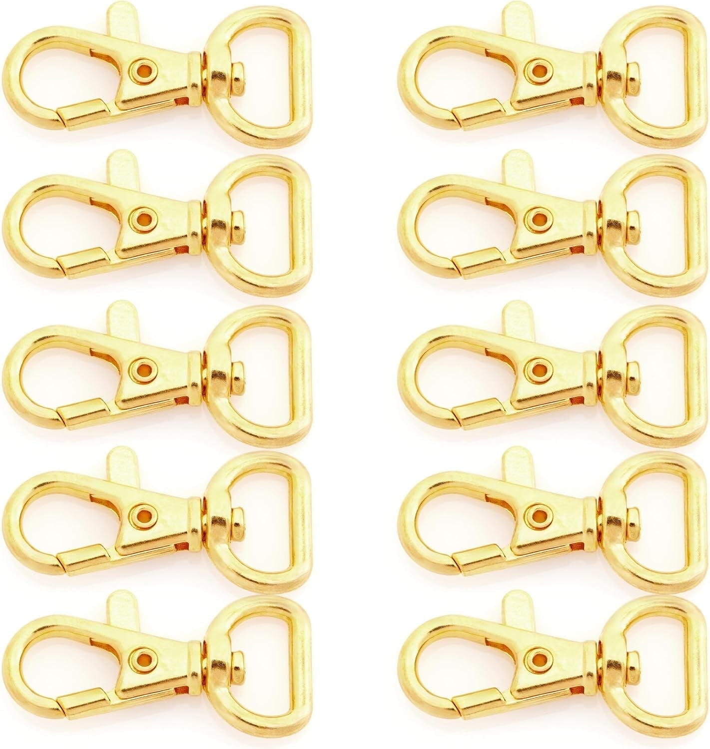 20pcs Swivel Lobster Claw Clasp Trigger Snap Hooks for Purse Making ...