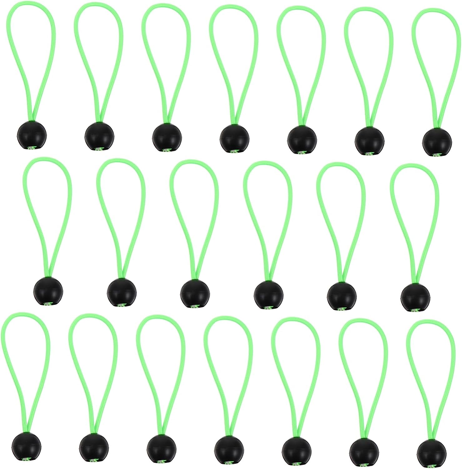 20pcs Tent Bungee Cord Heavy Duty Tarp Tents Oilcloth Tarp Camping ...