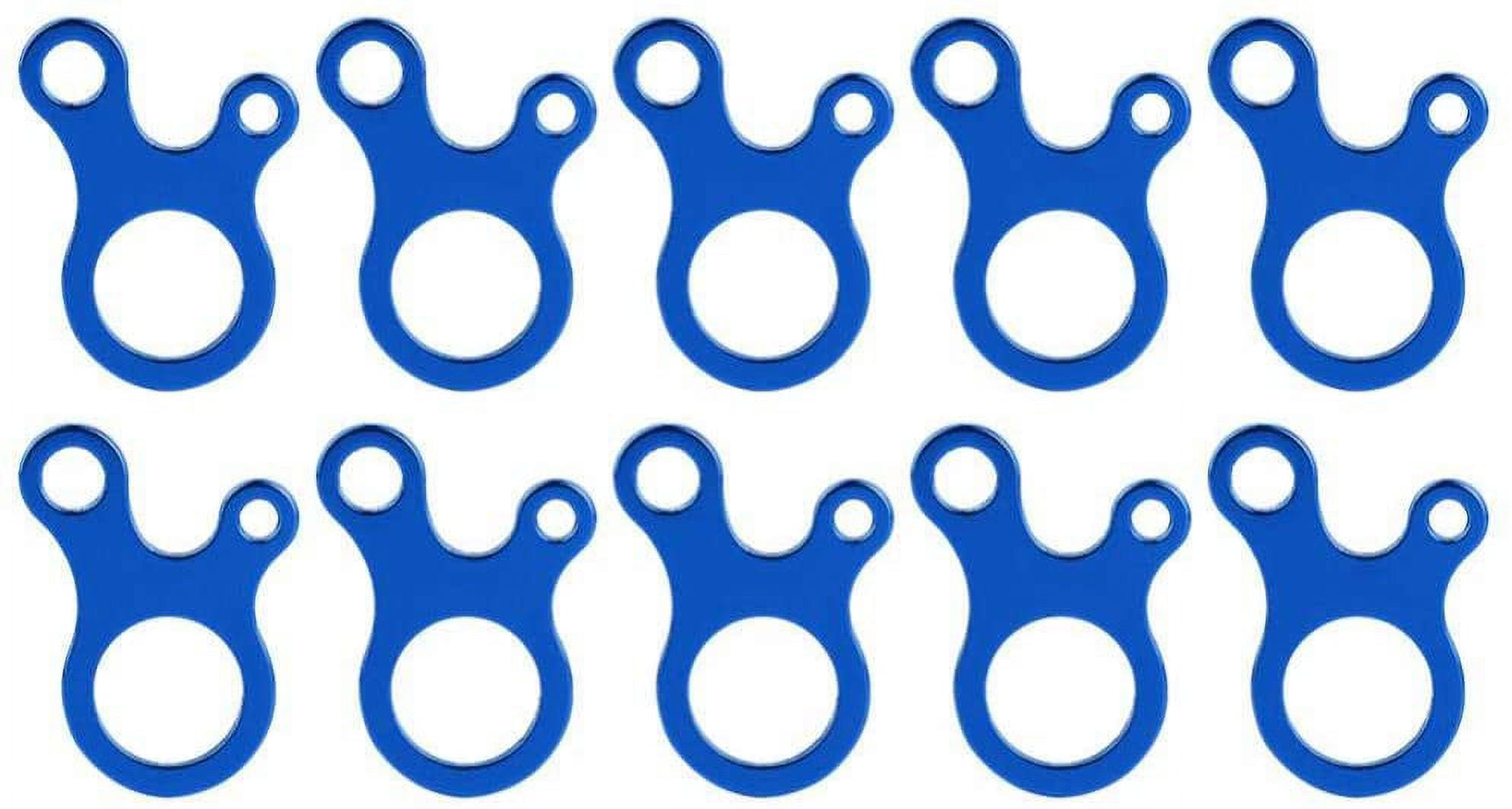 20pcs Tent Guy Lines Tensioners Ultralight Aluminium Alloy Rope ...