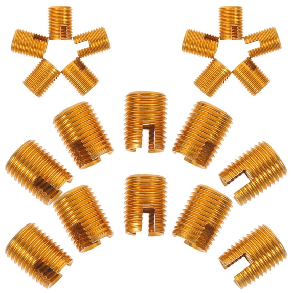 20pcs Threaded Insert Furniture Screw In Nut Self Tapping Threaded Bolt ...