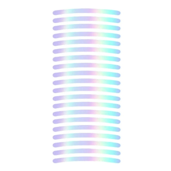 20pcs Tire Rims Adhesive Decorative Stripe Decal Stickers Car Wheel Hub ...