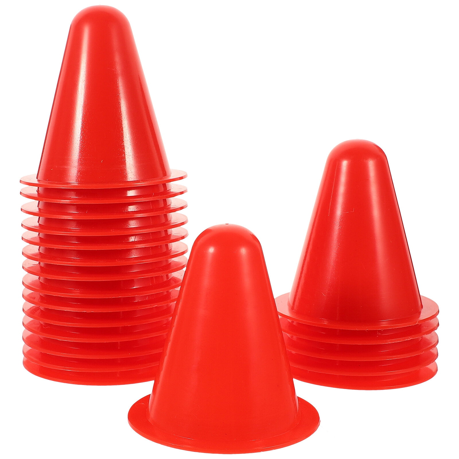 20pcs Training Cones Small Plastic Agility Cones for Sports Roller ...