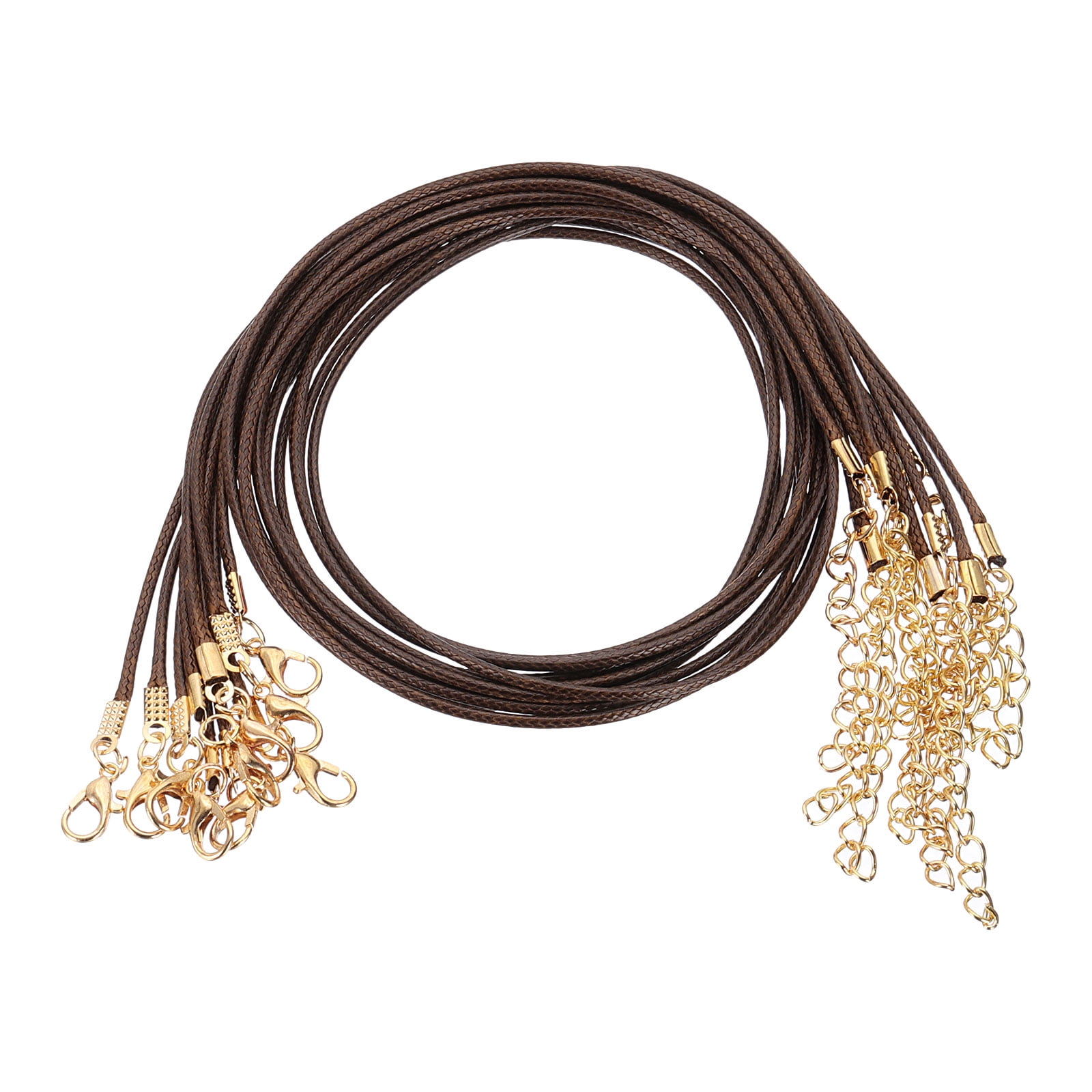 20pcs Waxed Necklace Cord Bulk, 18 Inches and 2mm Dia Necklace String ...