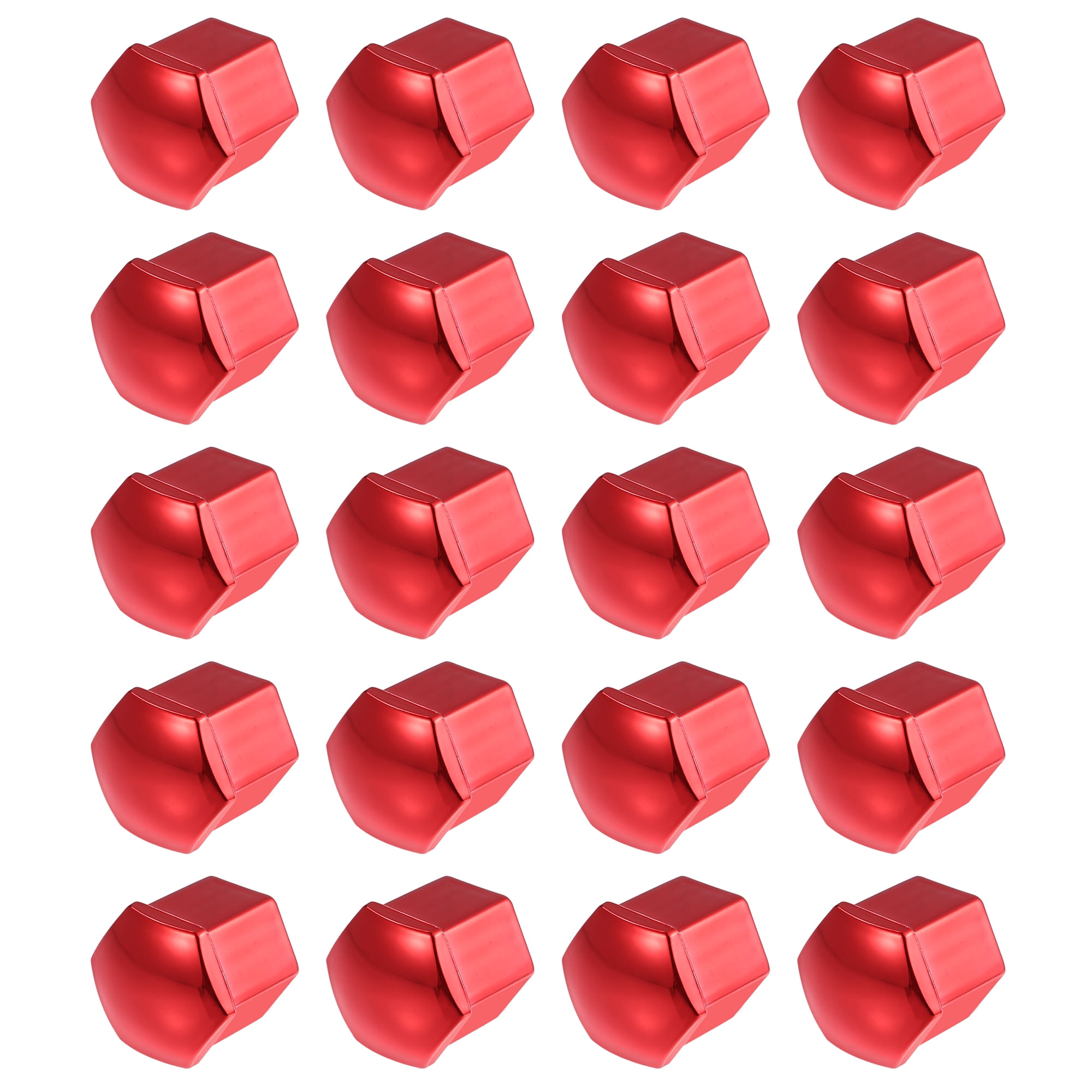 20pcs Wheel Lug Nut Cap Covers 19mm Wheel Bolt Cap Covers Universal Wheel Hub Screw Cover With