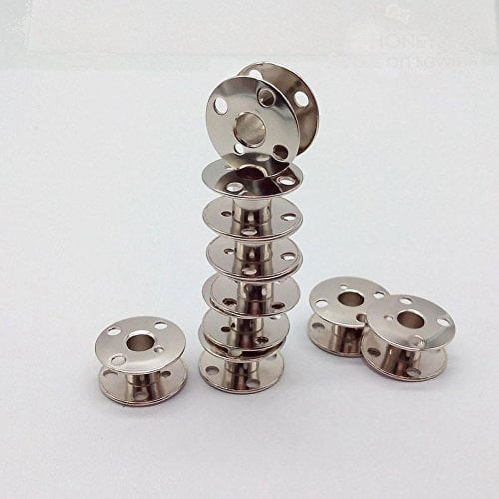 Honeysew 20pcs Metal Bobbins, Class 66, Sewing Machine Parts, Fits ...
