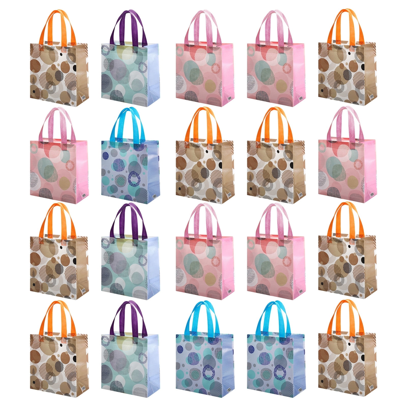 20pcs, colorful polka dot gift packaging bags, cute gift bags, non ...