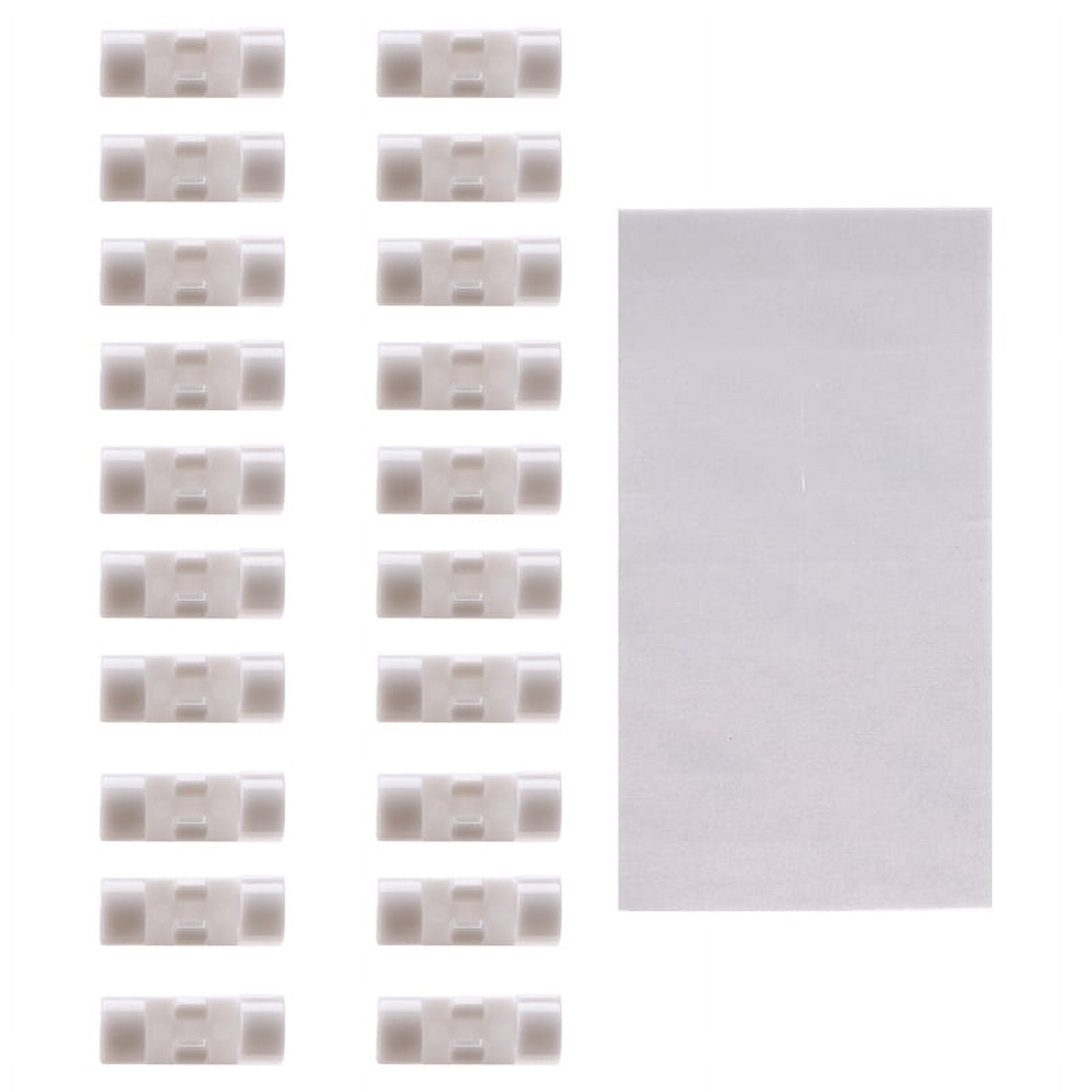 20pcs/lot Wire Fixing Clamp Clip Desktop Wire Clear Up Clips Holder ...