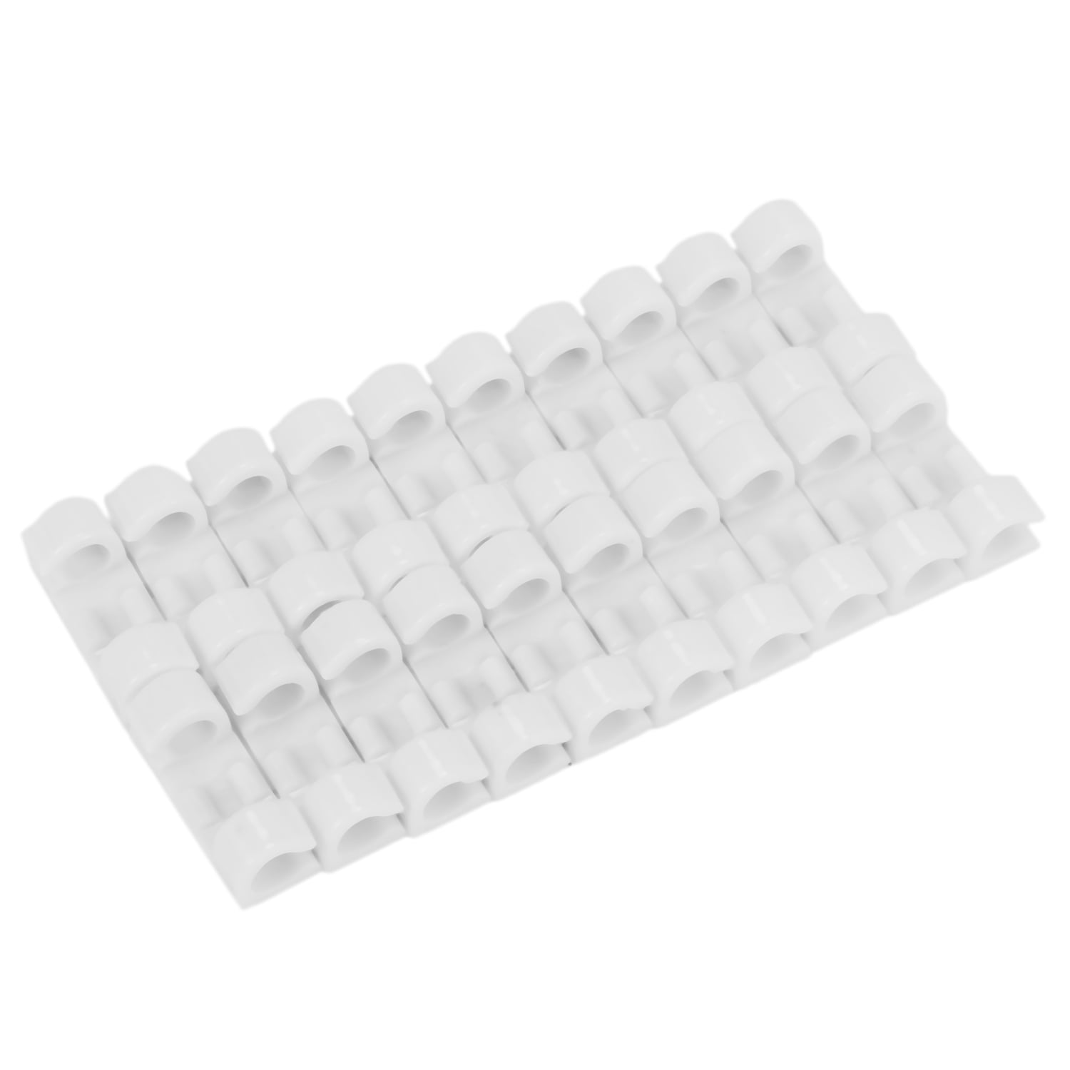 20pcs/lot Wire Fixing Clamp Clip Desktop Wire Clear Up Clips Holder ...