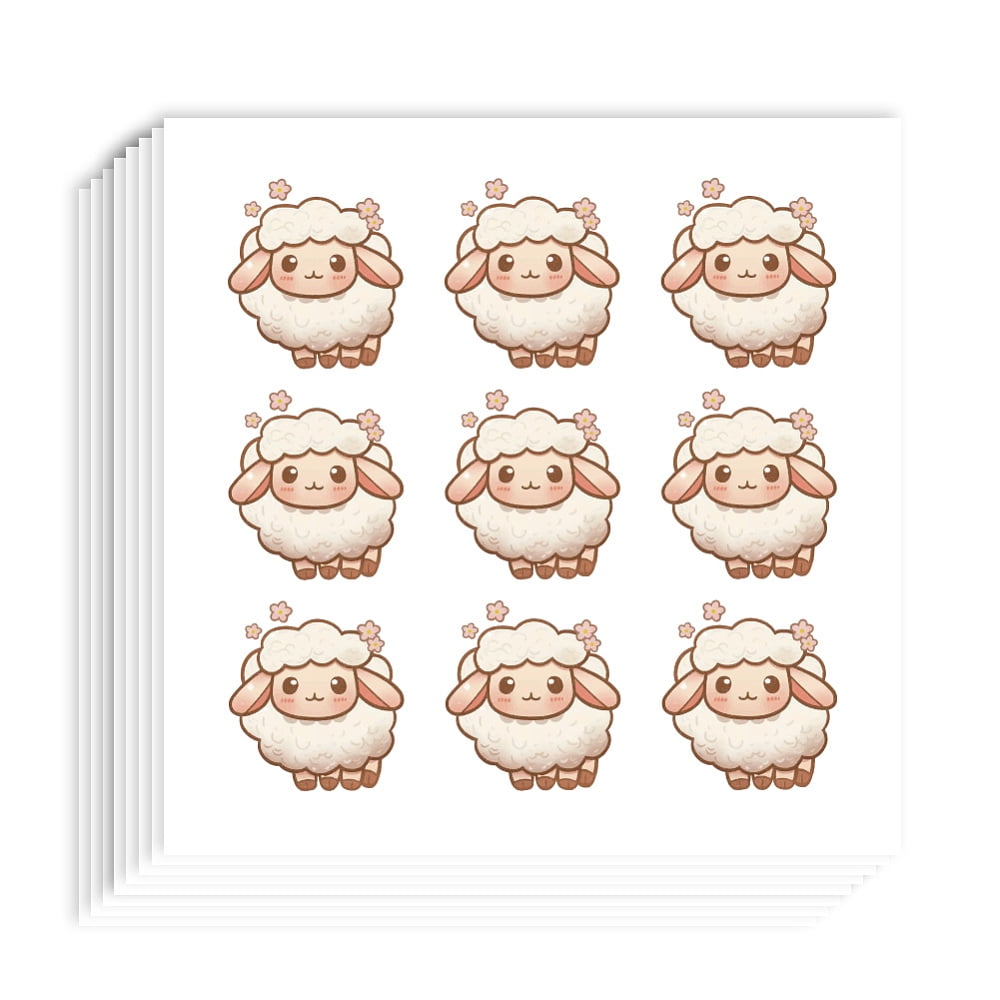 20sheets 180pcs Sheep Planner Stickers 0.94x0.86 Inch Self-Adhesive ...
