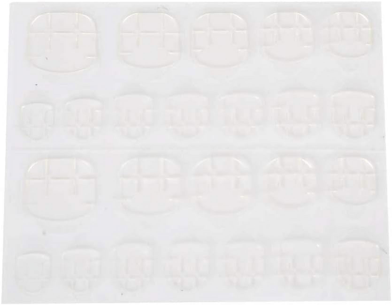 20sheets/lot Glue Nail Sticker Adhesive Transparent Double Sided False ...