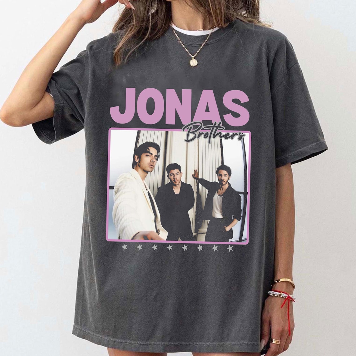 20th Anniversary Of Jonas Shirt, Living The Dream Tour 2025 Shirt, Fan ...