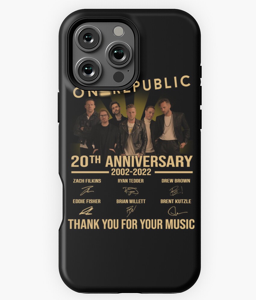 20th Anniversary Thank You Signatures N6248 Phone Case for iPhone 17 16 ...