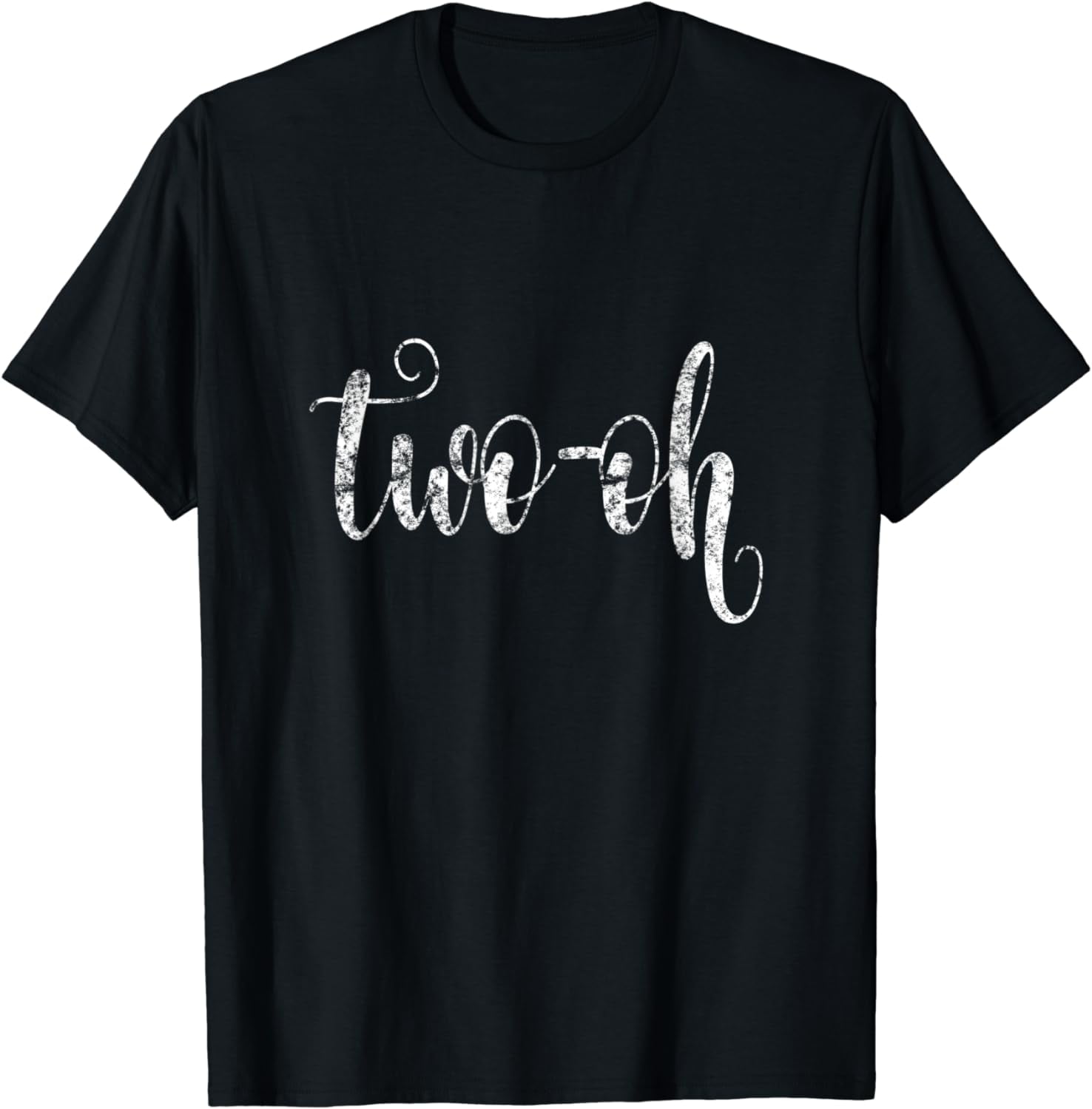 20th Birthday Gift Girly Twenty 20 Two Oh Vintage T-Shirt - Walmart.com