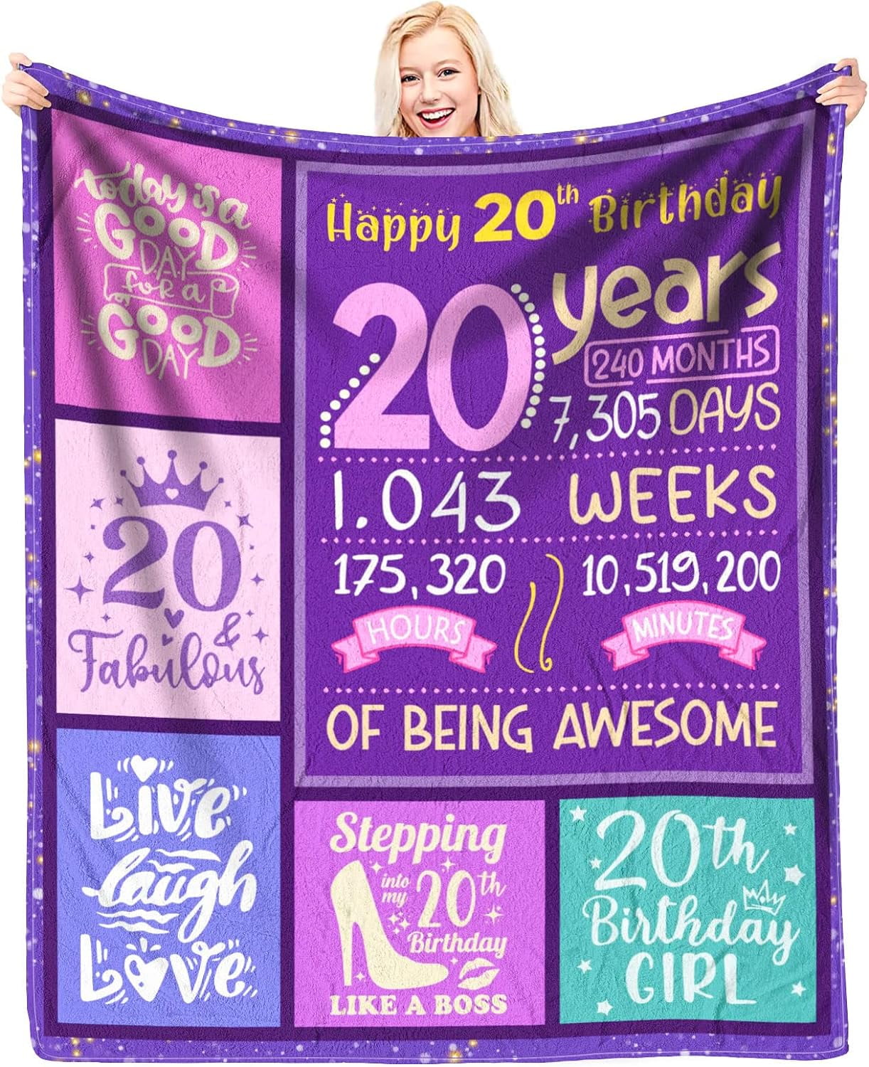 20th Birthday Gifts for Women - 20th Birthday Decorations - Gift for 20 ...