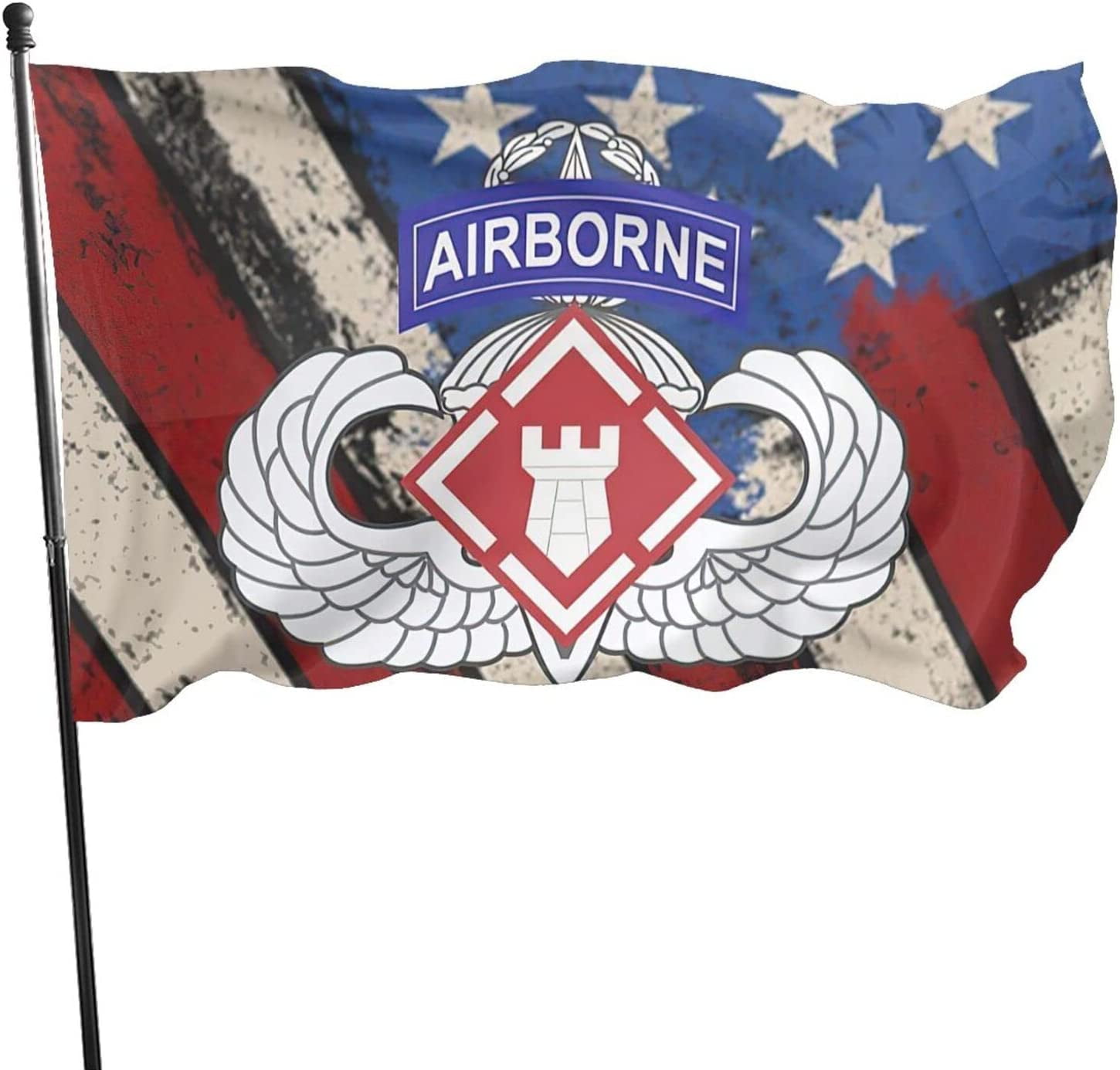 20th Engineer Airborneches National Flag Garden 3x5Ft Flag Outdoor ...