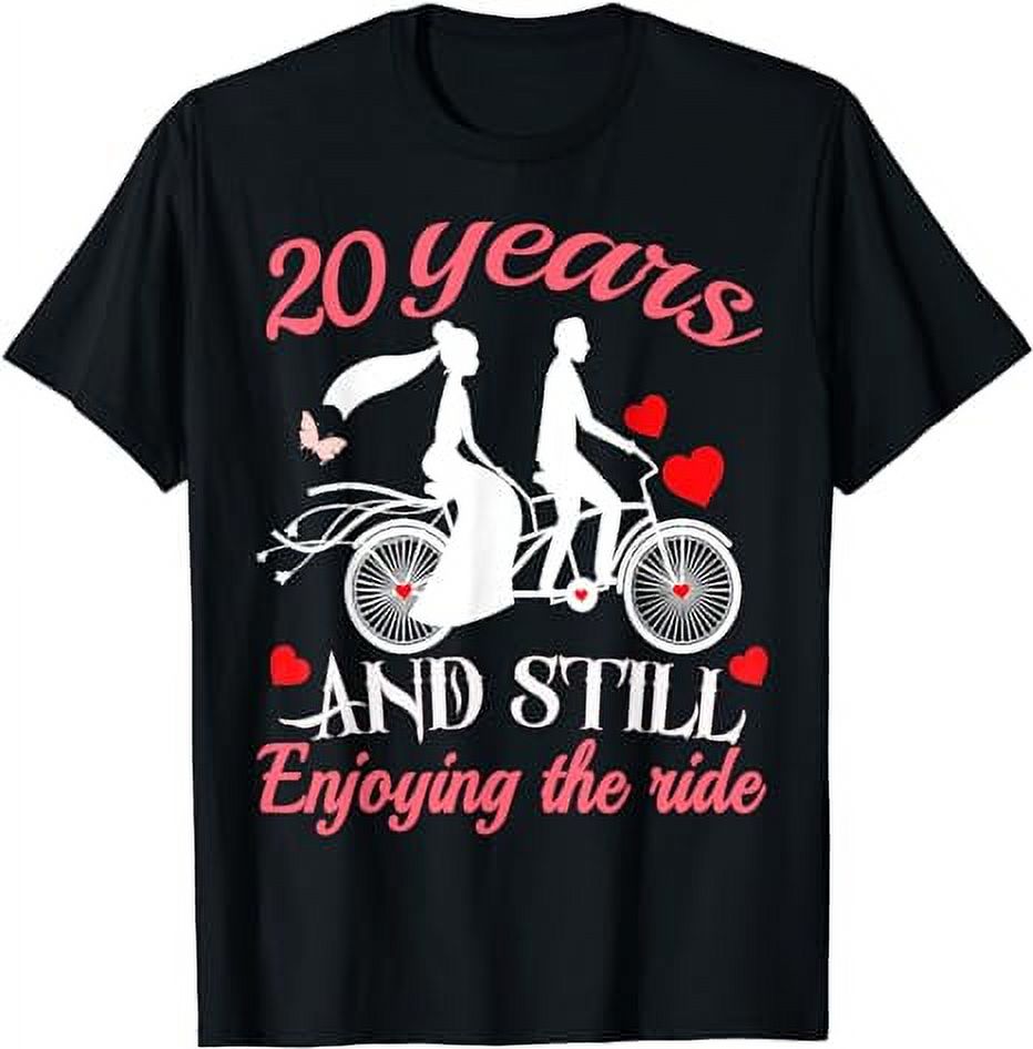 20th Wedding Anniversary Shirts _ 20 years wedding marriage T-Shirt ...