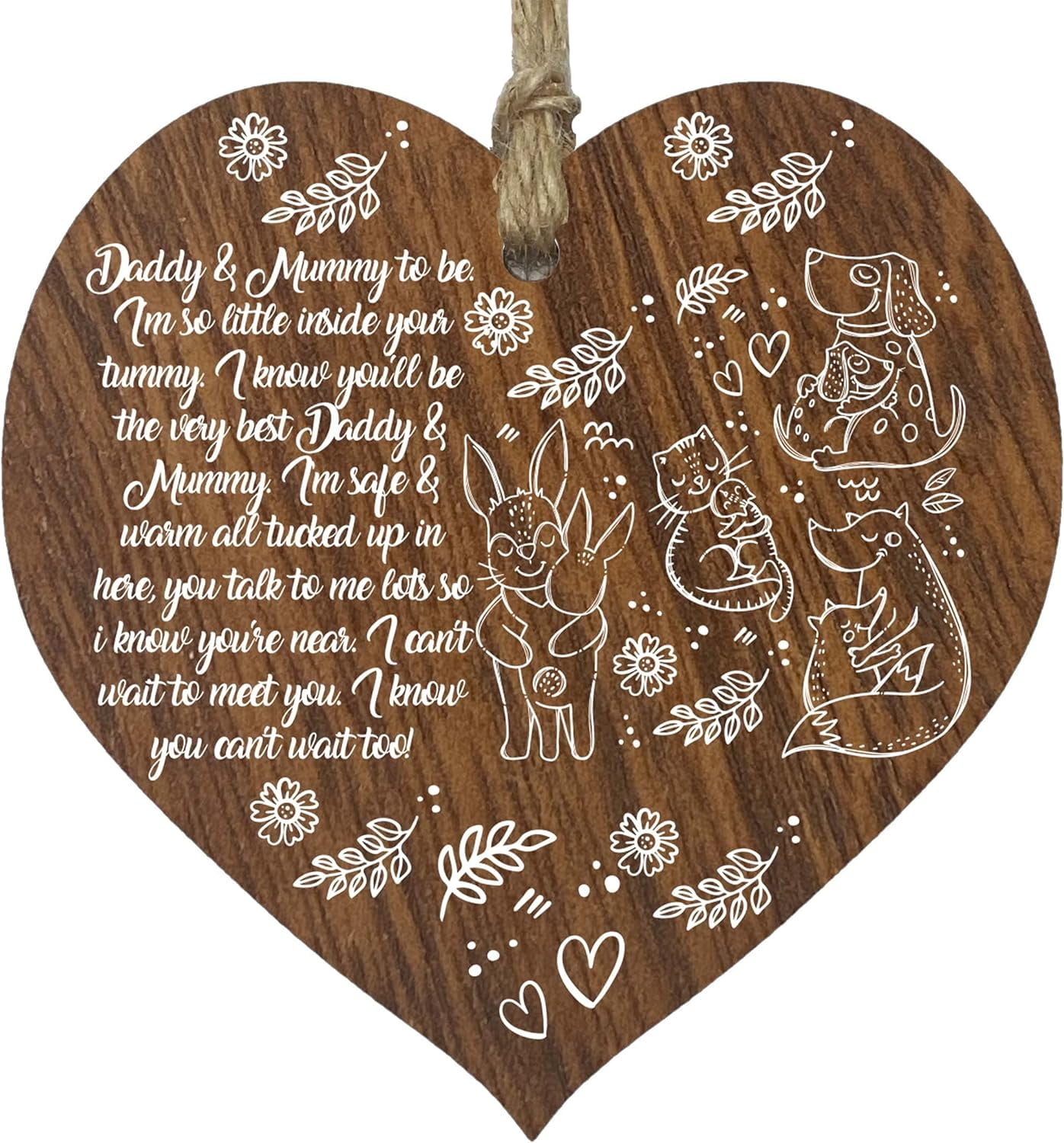 20th Wedding Anniversary Wooden Heart Plaque, Light Wood Sign Keepsake ... 20th Wedding Anniversary Wooden Heart Plaque, Light Wood Sign Keepsake ...