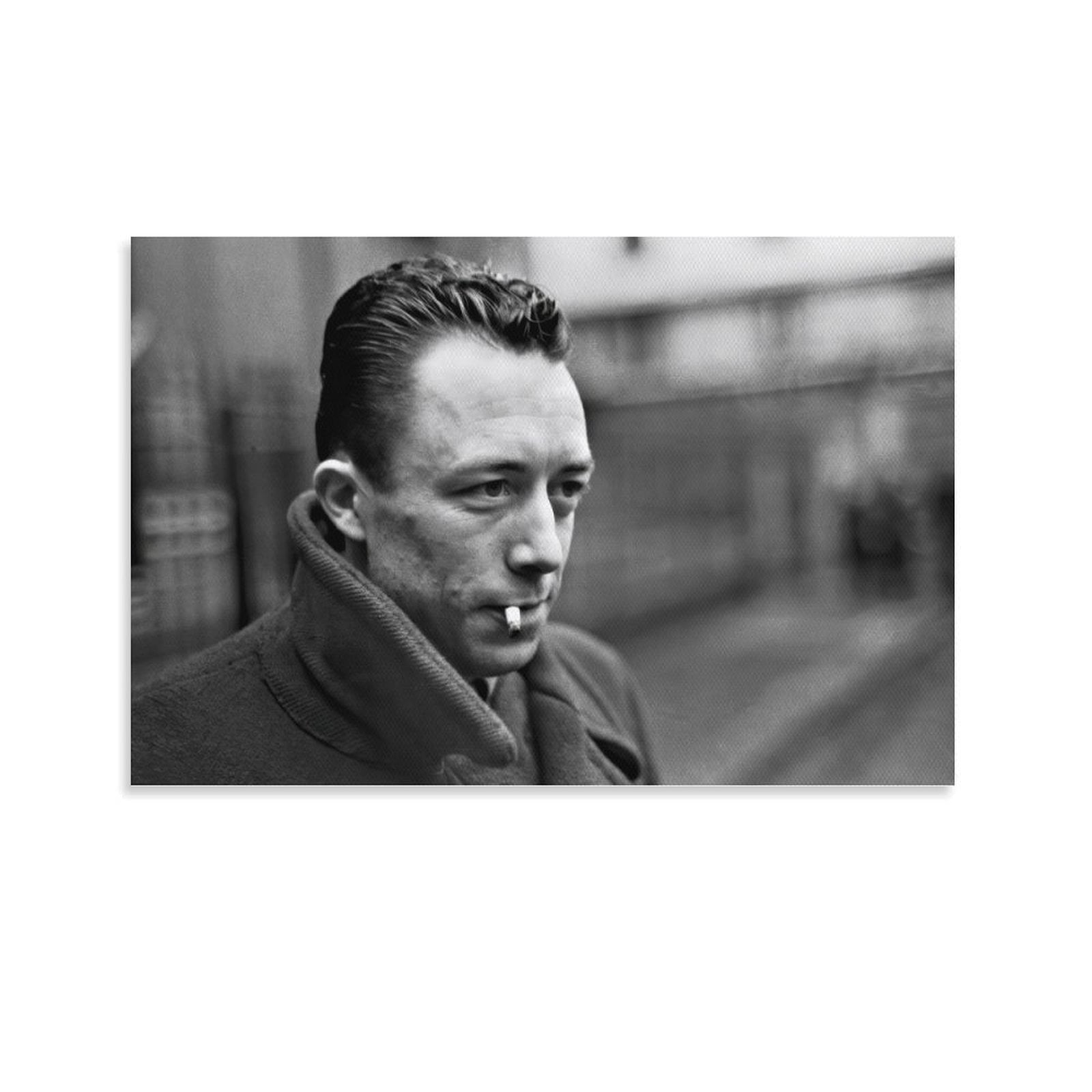 20th-century French Dramatists Albert Camus Black And White Celebs ...